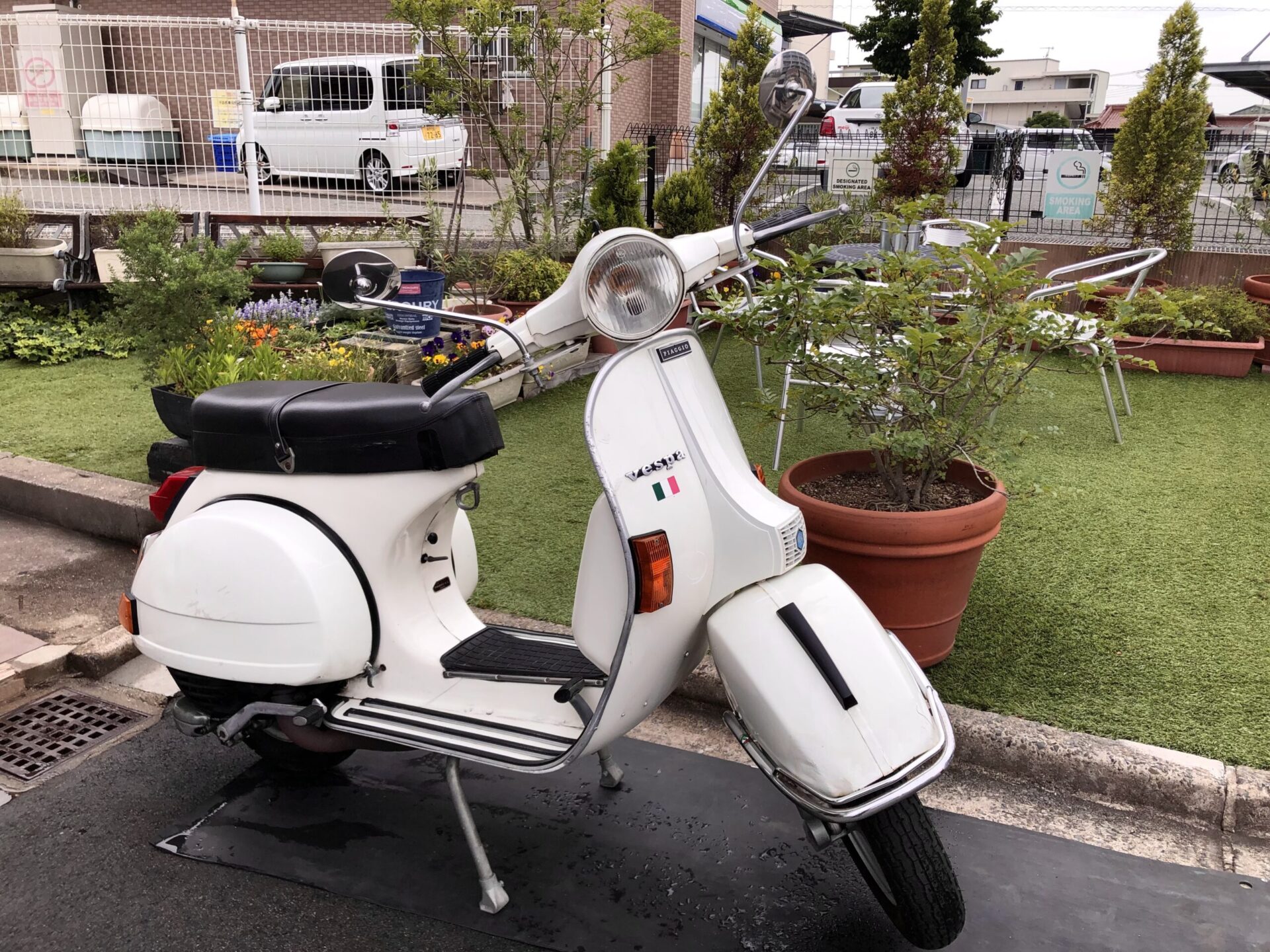 【スタッフKEI】 VESPA P150X納車！ – Escape Blog